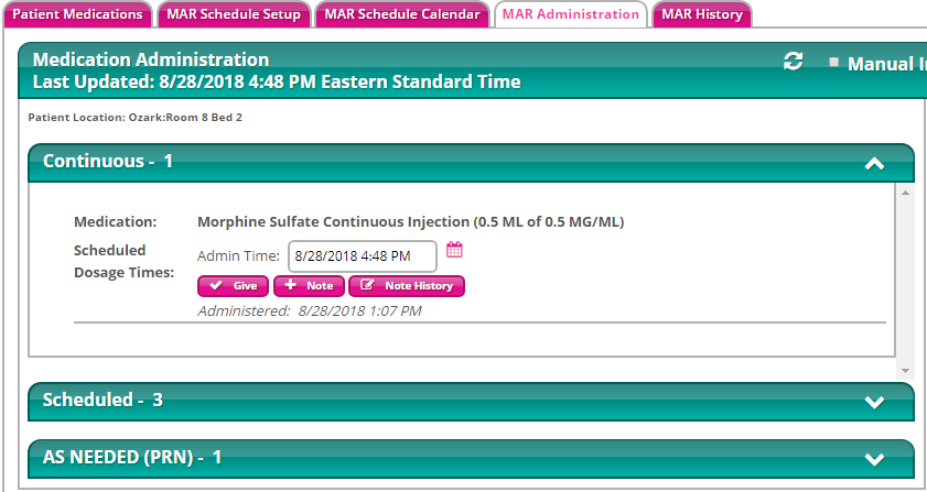 Medication Administration